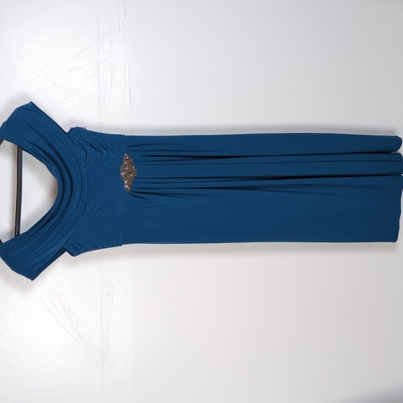 Alex Evenings | Dresses | Alex Evenings Shutter Pleat Evening Gown ...